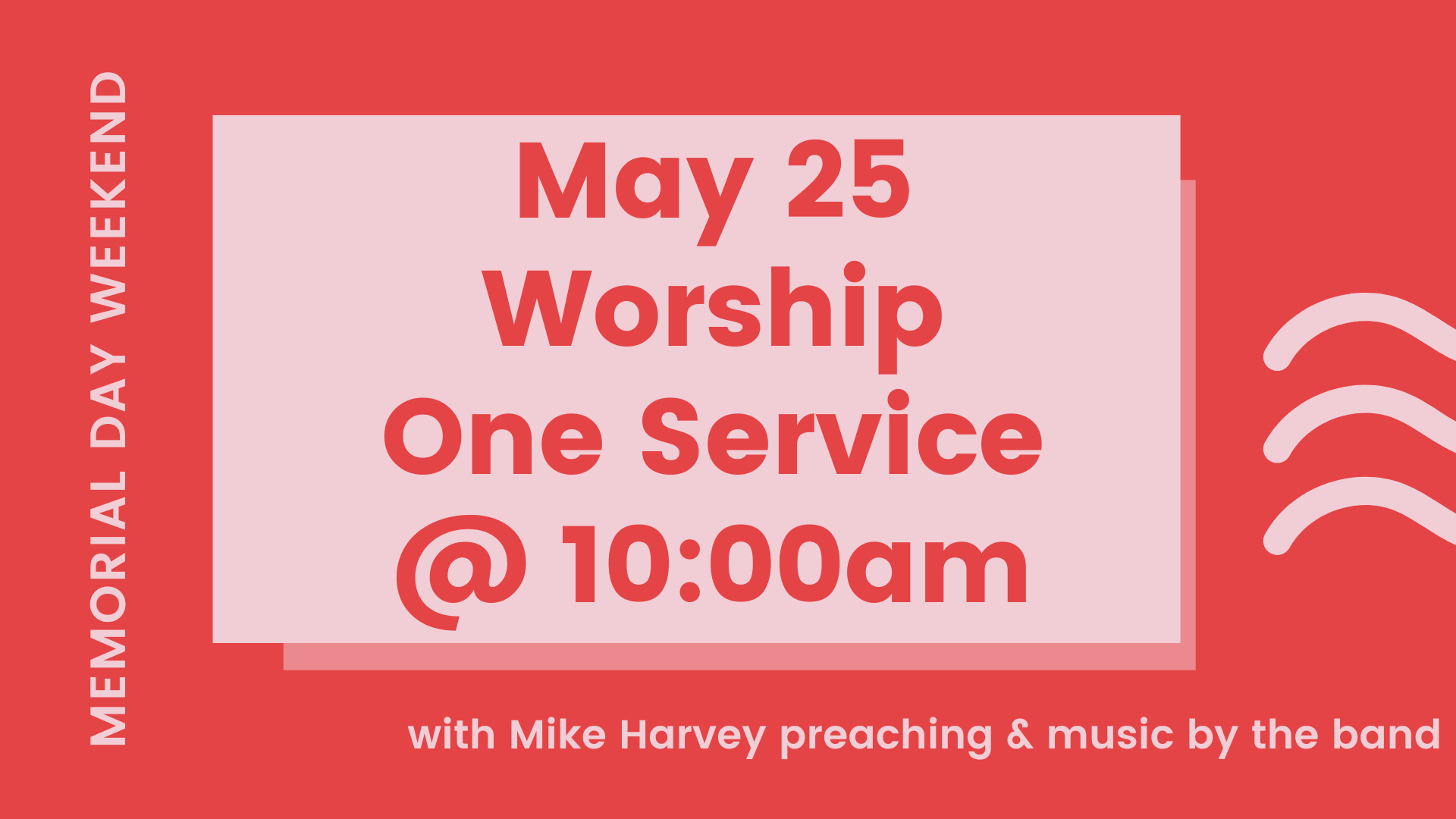 May 25 Worship – Burlingame United Methodist Church
